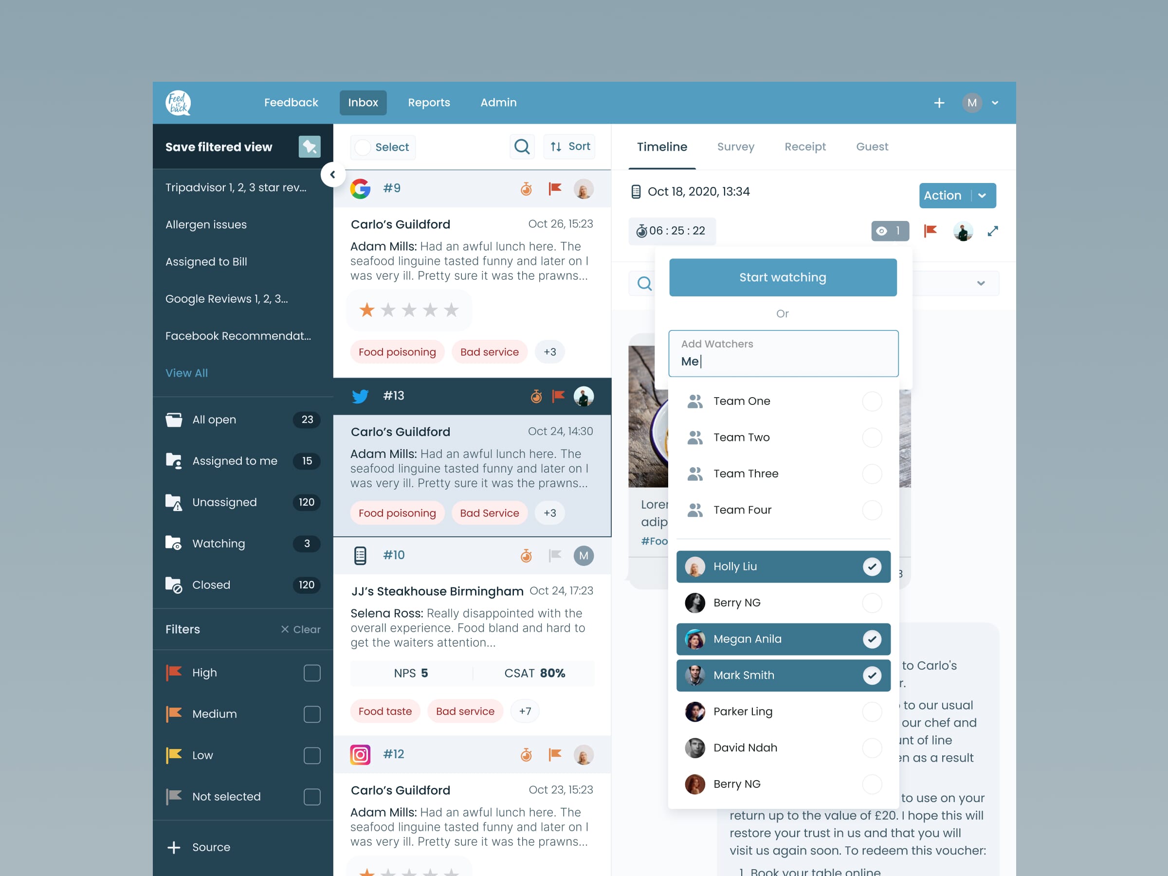 Reputation management platform - Full Clarity